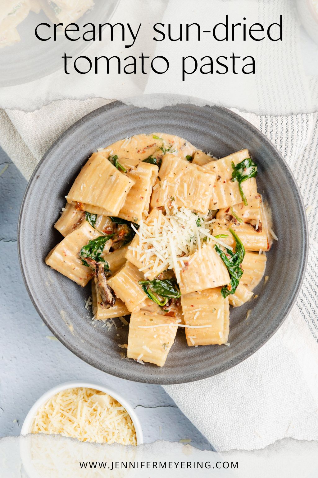Creamy Sun-Dried Tomato Pasta - Jennifer Meyering