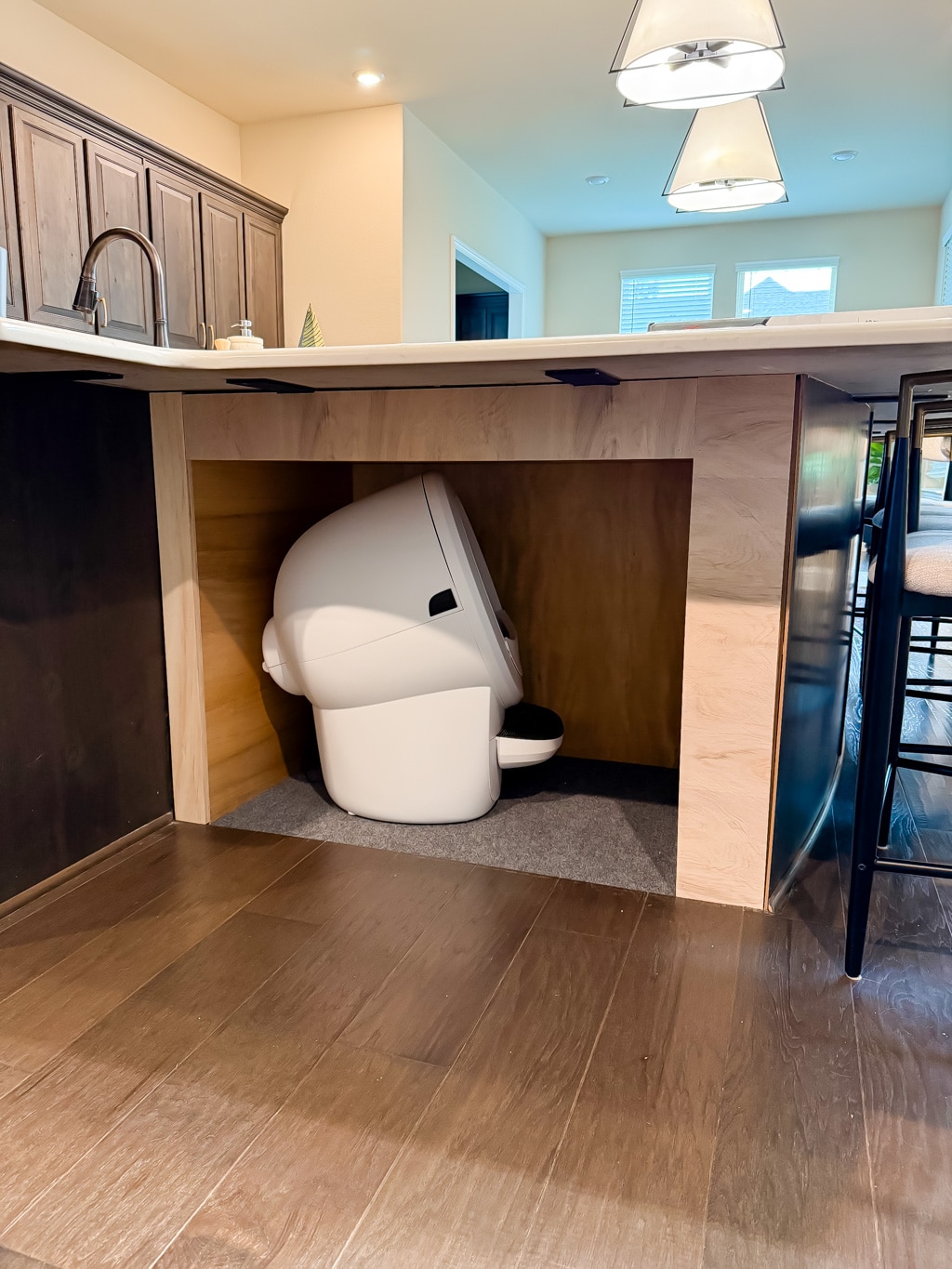 DIY Hidden Litter Box Cabinet - Jennifer Meyering
